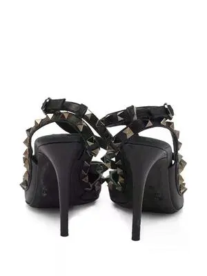 Valentino Garavani Rockstud Ankle Strap Pumps