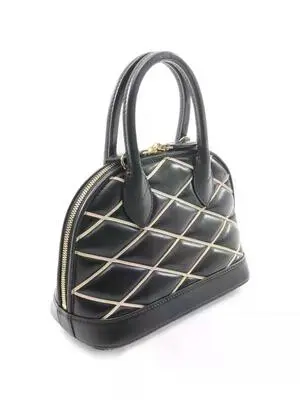 LOUIS VUITTON 2014 Malletage Alma Bb Satchel - Black