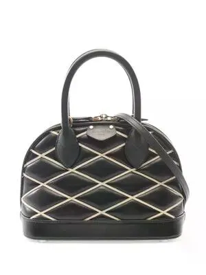 LOUIS VUITTON Malletage Alma Bb Satchel