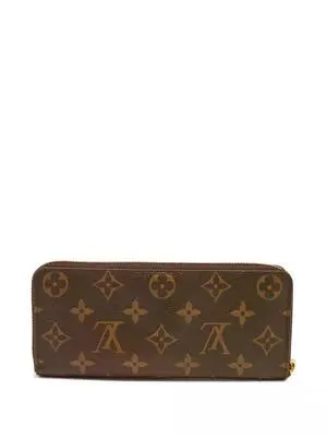 LOUIS VUITTON Clemence Monogram Wallet - Brown