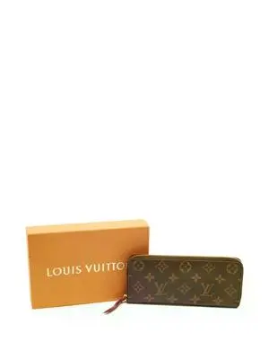 LOUIS VUITTON Clemence Monogram Wallet - Brown