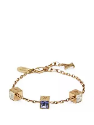 LOUIS VUITTON Gamble Monogram Bracelet - Gold