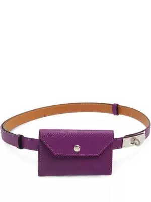 Hermès 2024 Kelly Pocket Epsom Leather Belt Bag