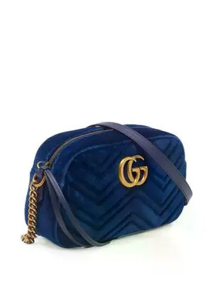 Gucci Small Gg Marmont Matelassé Camera Bag