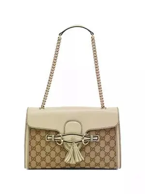 Gucci Medium Emily Gg Canvas Shoulder Bag