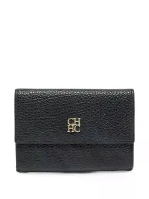 Carolina Herrera Logo-detail Wallet - Black