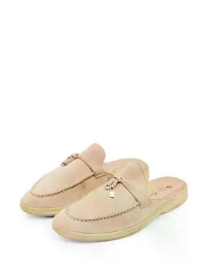 Loro Piana Babouche Charms Walk Mules