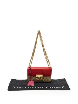Gucci Small Padlock Shoulder Bag - Brown