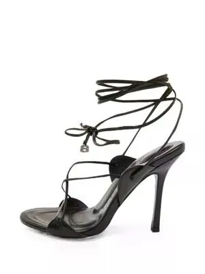 Alexander Wang Lucienne Ankle Tie Stiletto Sandals