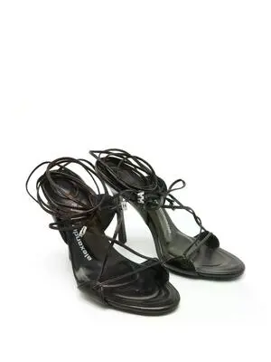 Alexander Wang Lucienne Ankle Tie Stiletto Sandals
