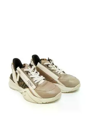 Fendi Flow Zucca Canvas Sneakers