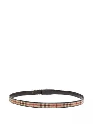 Burberry Haymarket Check Belt