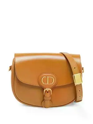 Dior Bobby Leather Crossbody Bag - Brown