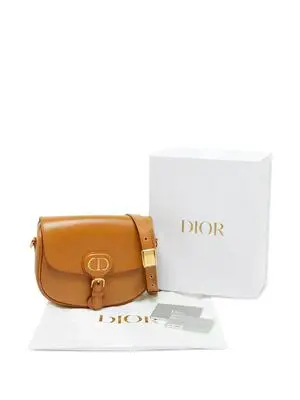 Dior Bobby Leather Crossbody Bag - Brown