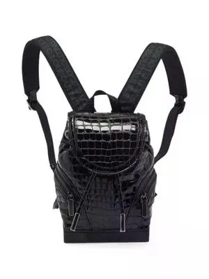 CHRISTIAN LOUBOUTIN Small Explorafunk Crocodile-effect Backpack
