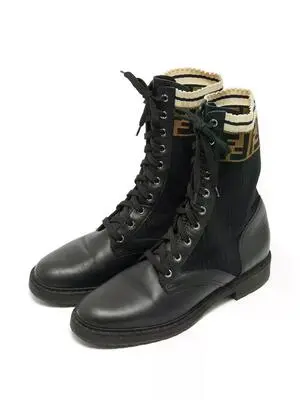 Fendi Ff-motif Boots