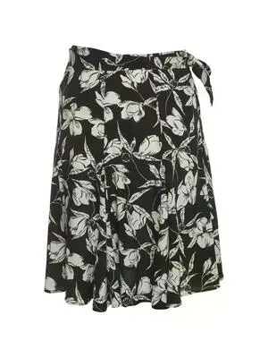 POLO RALPH LAUREN Mini Floral-print Wrap Skirt