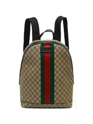 Gucci Gg Supreme Canvas Sherry Line Backpack