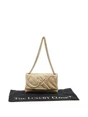 Carolina Herrera Embossed-logo Shoulder Bag