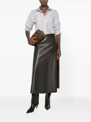 Alpha Studio Panelled Midi Skirt