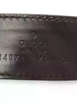 Gucci Interlocking G Canvas Belt