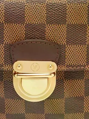 LOUIS VUITTON 2007 Small Ravello Pm Damier Shoulder Bag - Brown