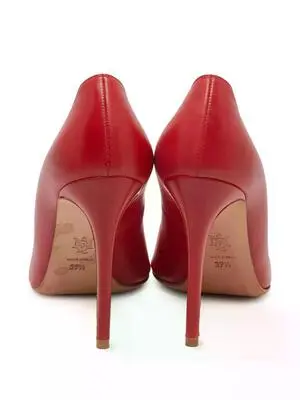Alexander McQueen Leather Pointed-toe Stiletto Pumps