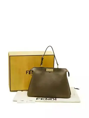 Fendi Large Peekaboo Iseeu Tote Bag - Green