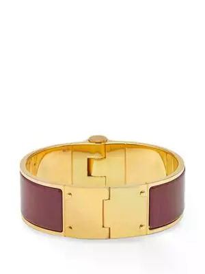 Hermès Hinged Enamel Bracelet