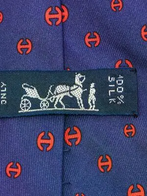 Hermès Maillon H Tie
