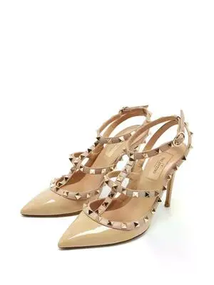 Valentino Garavani Rockstud Pointed-toe Pumps