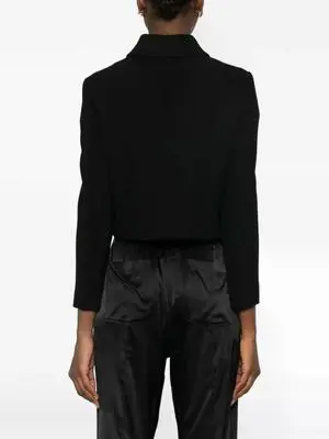 Gucci Logo Button Cropped Jacket
