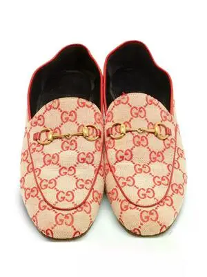 Gucci Jordaan Horsebit Loafers - Neutrals