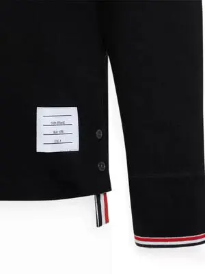 Thom Browne Button-placket Long-sleeve T-shirt
