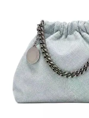 Stella McCartney Stella McCartney Chain-Link Crossbody Bag Blue