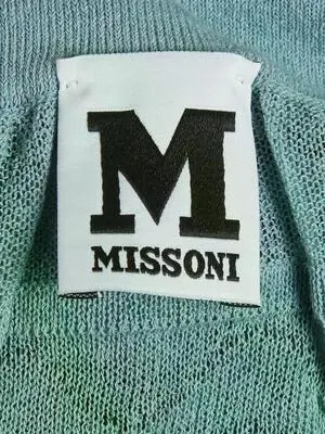 Missoni V-neck Knit Top - Blue
