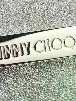 JIMMY CHOO Emmie Glitter Clutch Bag