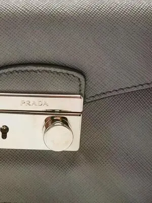 Prada Saffiano Leather Mini Crossbody Bag