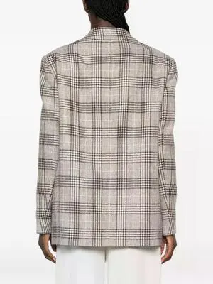 TWINSET Check-pattern Notched-lapels Jacket