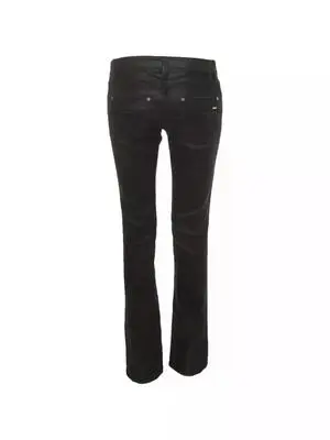 Fendi Coated Slim Fit Low-rise Jeans
