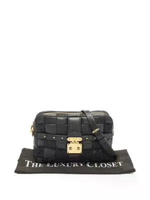 LOUIS VUITTON Mm Troca Damier-quilted Shoulder Bag