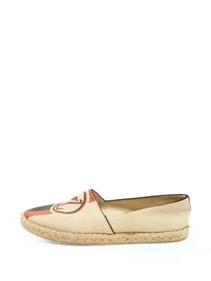 LOUIS VUITTON Logo Print Espadrilles
