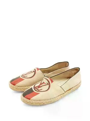 LOUIS VUITTON Logo Print Espadrilles