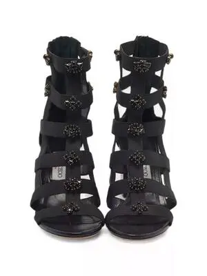 JIMMY CHOO Myriad Crystal-embellished Gladiator Sandals