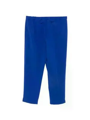 Marina Rinaldi Raggioxnew Elasticated-waistband Slim-fit Trousers - Blue