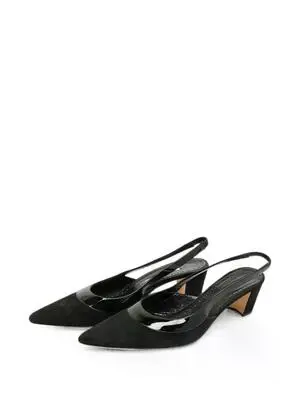 Manolo Blahnik Pointed-toe Slingback Mules