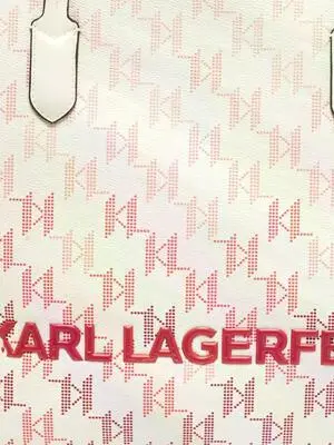 Karl Lagerfeld K/ikonik Monogram Shopper Tote Bag