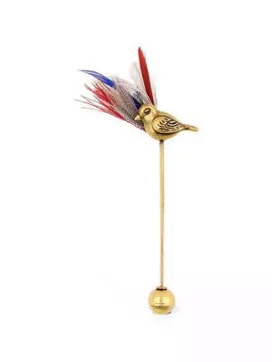 Dries Van Noten Feather Brooch