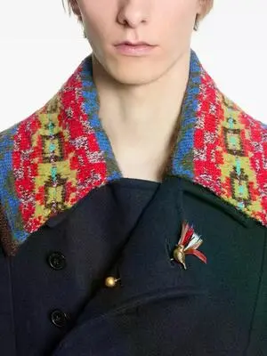 Dries Van Noten Feather Brooch