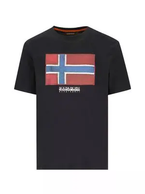 NAPAPIJRI Tiki Ogo-print T-shirt